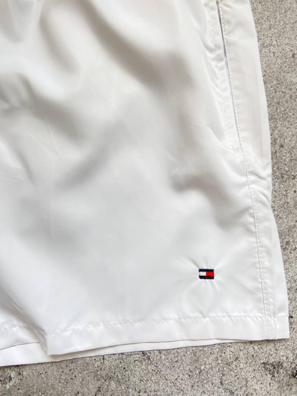 Белые Мужские Плавательные Шорты Томе Хилфигер Плавки Tommy Hilfiger ...